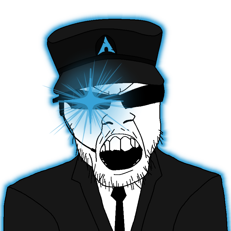 SoyBooru - Post 120560: angry arch_linux arm artist:ilovy clothes glasses glowing glowing_eyes ...